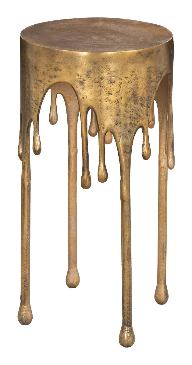 Drip Accent Table Antique Brass – Stylish Design Furniture