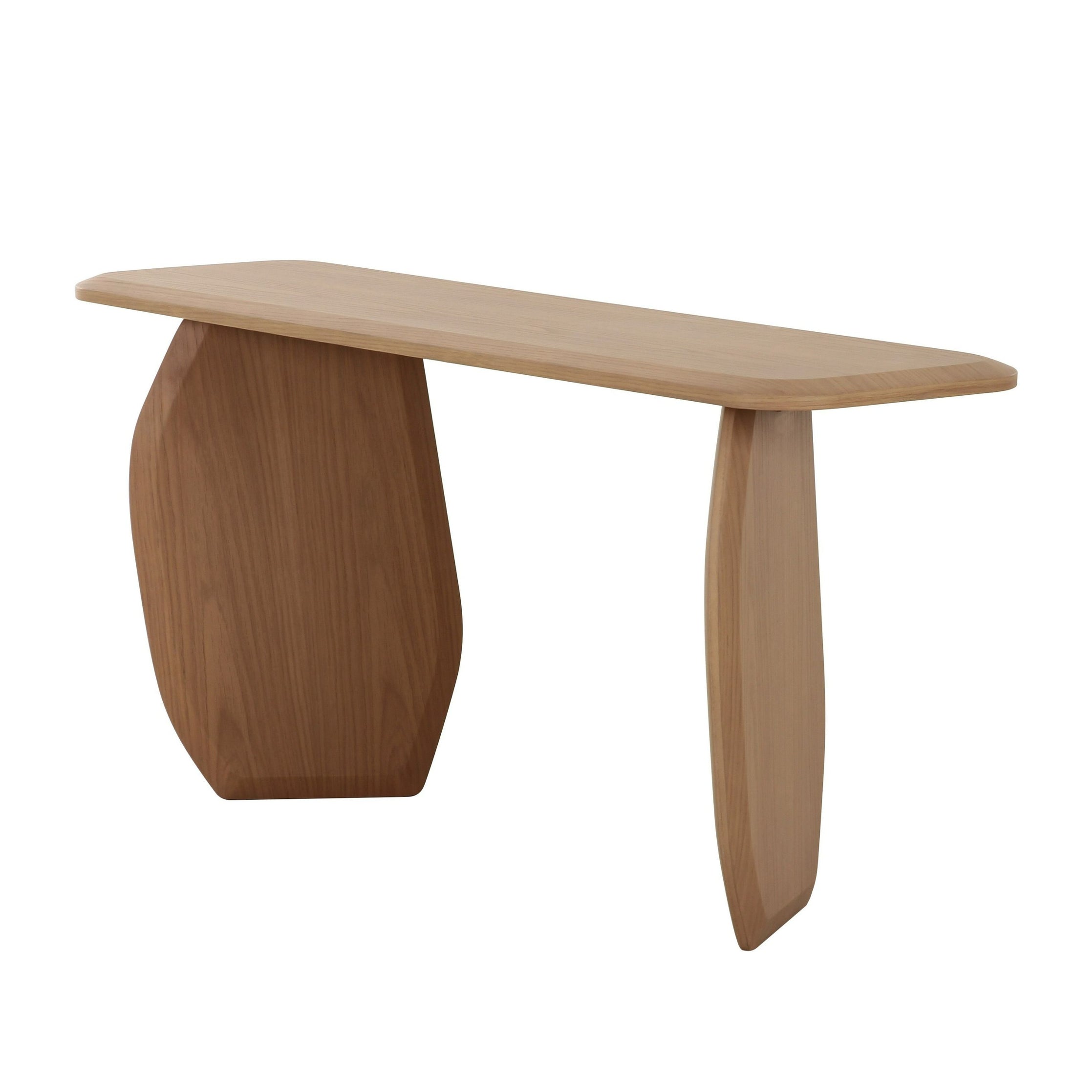Modrest Prado Modern White Oak Console Table - Elegant and Functional ...